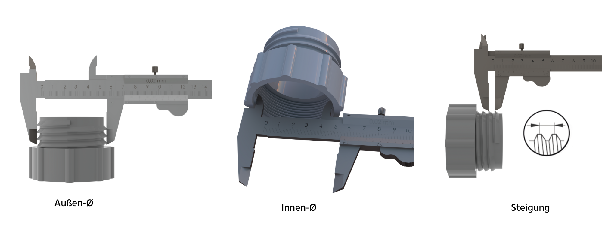 Gewindebestimmung: Gewinde einfach erkennen | Bürkle GmbH