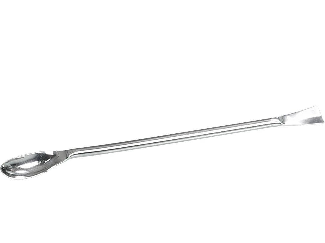 Sample spoon stainless steel 2 ml 180 mm